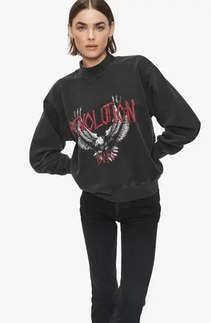 ANINE BING Saint Revolution Sweatshirt
