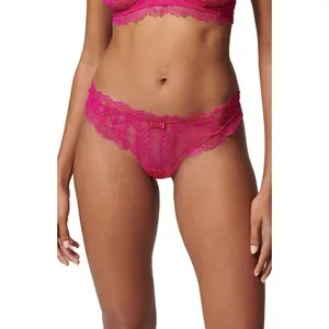 Simone Perele Canopee Tanga Hibiscus Pink