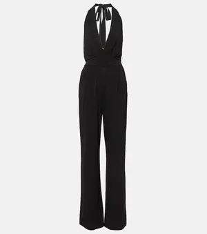 Tie Neck Jumpsuits