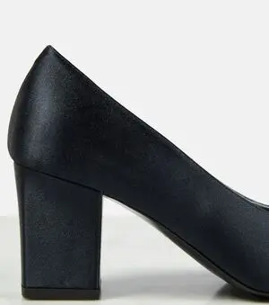 THE ROW Fiore Satin Pumps