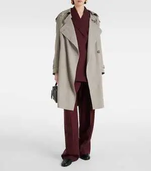 TOD'S Belted Trench Coat