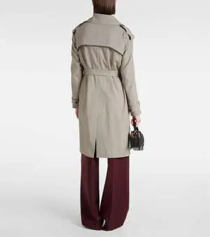 TOD'S Belted Trench Coat