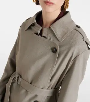 TOD'S Belted Trench Coat