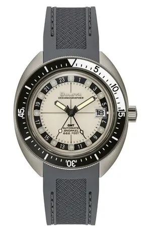 Bulova Oceanographer Automatic Strap Watch - Gray