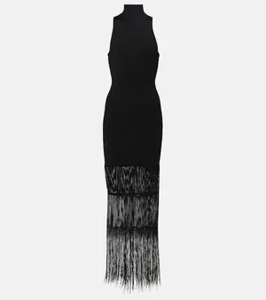 Khaite Fringe Dresses