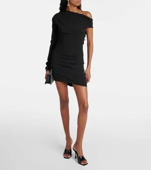 Maticevski Aroma Draped Mini Dress