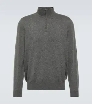 Loro Piana Cashmere Half-zip Sweater - Grey