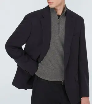 Loro Piana Cashmere Half-zip Sweater - Grey