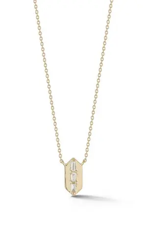 DANA REBECCA DESIGNS Sadie Diamond Pendant Necklace - Yellow Gold