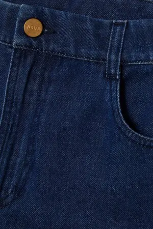 Tove Sera Denim Midi Skirt