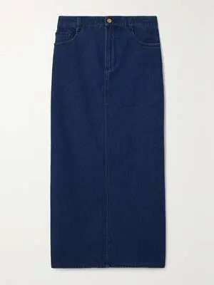 Tove Sera Denim Midi Skirt