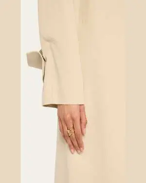 LIÉ STUDIO The Agnes Knot-tie Ring - Silver