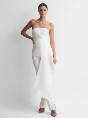 Acler Strapless Panel Top