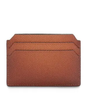 Santoni Leather Card Holder