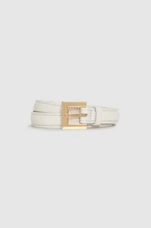 ANINE BING Nicola Leather Belt - 14k Gold