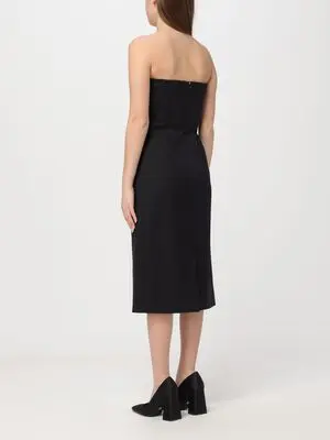 Sportmax Strapless Dress - Black
