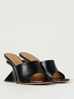 Off-White Heeled Sandal - Black