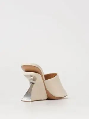 Off-White Heeled Sandal - White