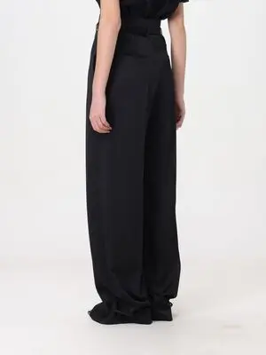 JIL SANDER Wide Leg Trousers - Black