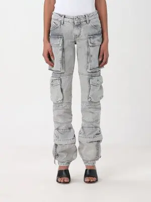 Attico Cargo Jeans - Grey