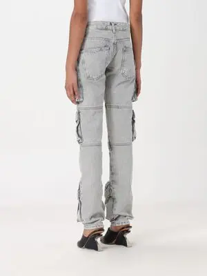 Attico Cargo Jeans - Grey