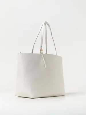 Mcm Embossed Leather Tote Bag