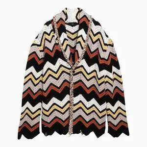 Alanui Crochet Zig Zag Cardigan - Multicolor