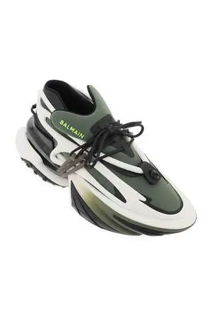 Balmain Unicorn Sneakers - White,green