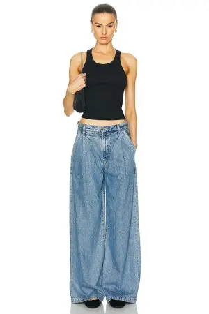 AGOLDE Ellis Wide Leg Trouser Jeans