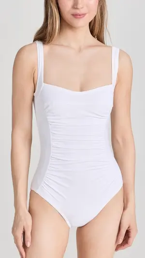KARLA COLLETTO Basics Square Neck Underwire One Piece