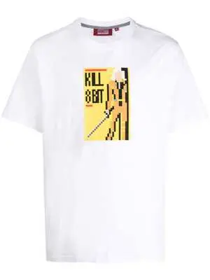 MOSTLY HEARD RARELY SEEN Kill 8bit Cotton T-shirt - White
