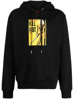 MOSTLY HEARD RARELY SEEN Graphic-print Cotton Hoodie