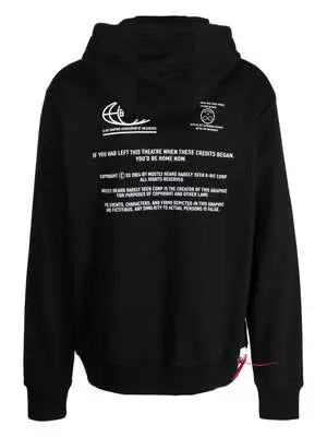 MOSTLY HEARD RARELY SEEN Graphic-print Cotton Hoodie