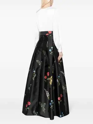 Sachin & Babi Zoe Colour-block Gown