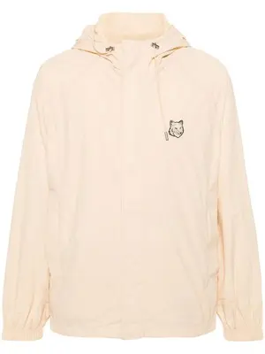 Maison Kitsuné Chillax Fox Hooded Windbreaker - Neutrals