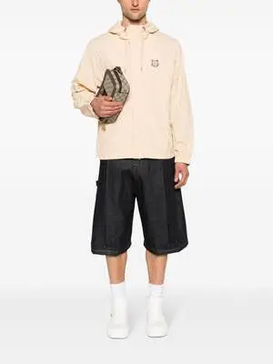 Maison Kitsuné Chillax Fox Hooded Windbreaker - Neutrals