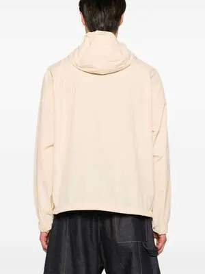 Maison Kitsuné Chillax Fox Hooded Windbreaker - Neutrals