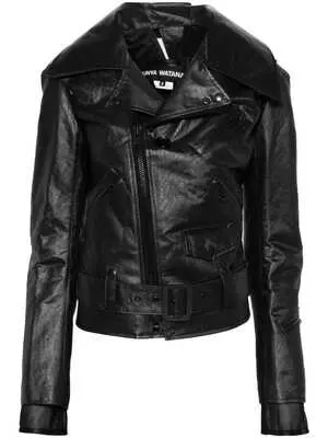 Junya Watanabe Metallic Biker Jacket - Black