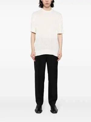 Helmut Lang Crushed-effect Sweater - Neutrals