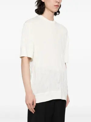 Helmut Lang Crushed-effect Sweater - Neutrals