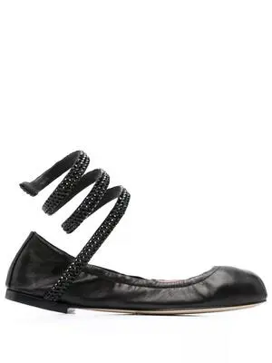Rene Caovilla Studded Flats For Women