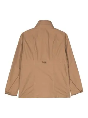 Moncler Ilo Concealed-hood Jacket - Brown