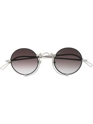 Matsuda Round-frame Sunglasses - Silver