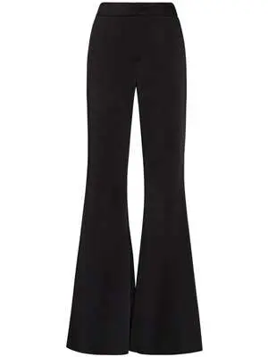 Philipp Plein Flared Satin Trousers