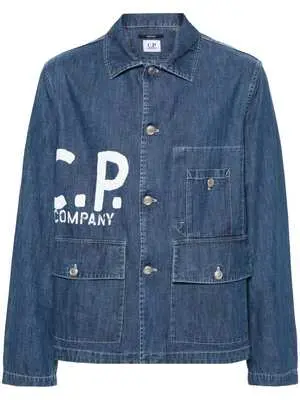 C.p. Company Denim Jackets For Men