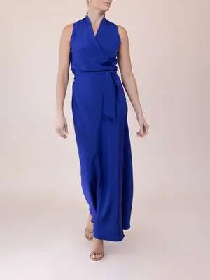 PETER COHEN Vickie Silk Maxi Dress