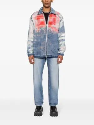 DIESEL® D-krap Devoré-effect Jacket