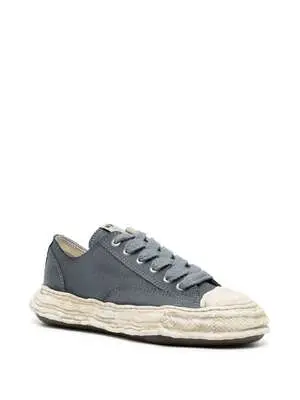 Mihara Yasuhiro Peterson23 Canvas Lace-up Sneakers - Blue