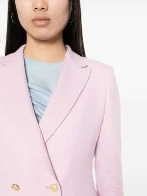 Tagliatore Double-breasted Bouclé Blazer