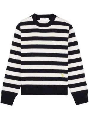 SPORTY & RICH Striped Wool Jumper